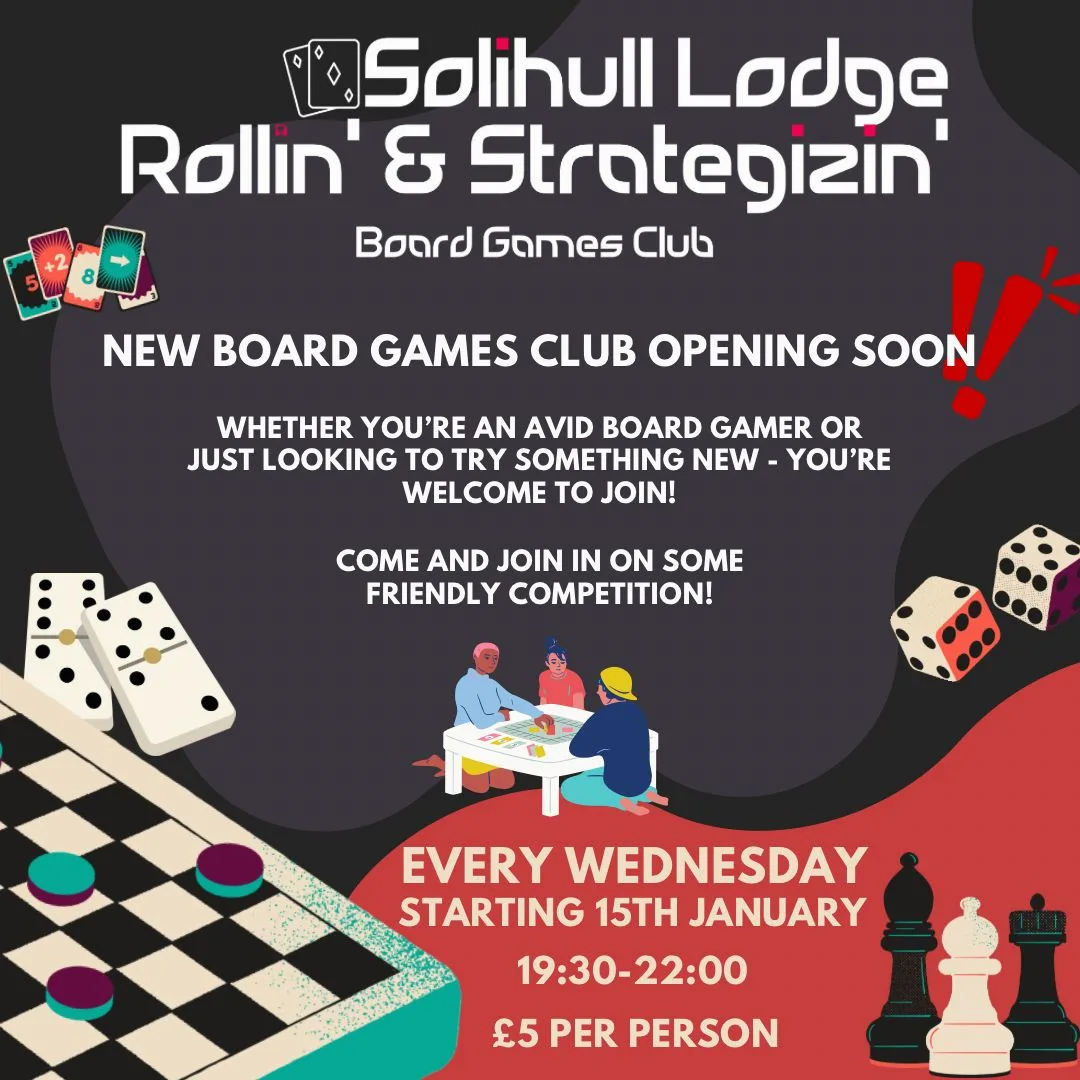 Regular Events – Solihull Lodge Community Association